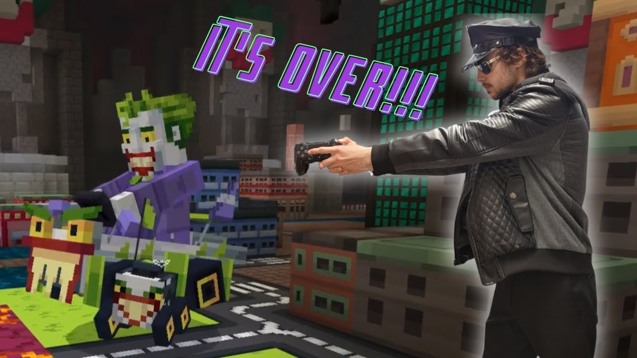 Fighting The Joker!!! Minecraft Batman Mod - YouTube