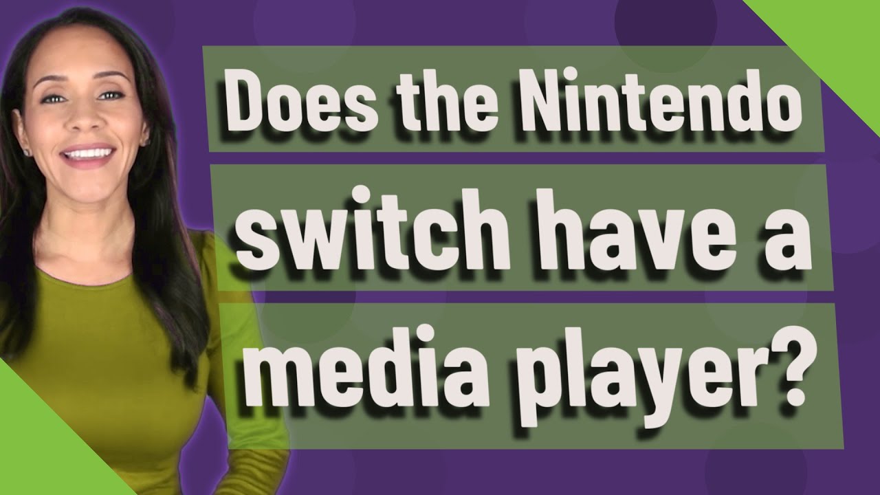 Does the Nintendo switch have a media player? - YouTube