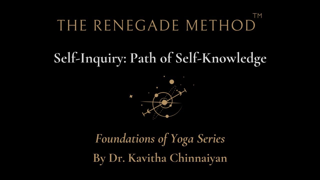 Self-Inquiry: Path of Self-Knowledge - YouTube