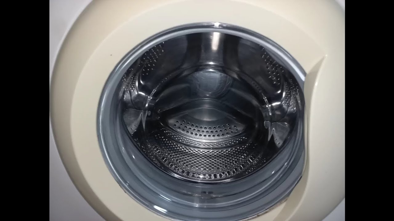 Luxor washing machine Cotton 90°C drum clean - YouTube