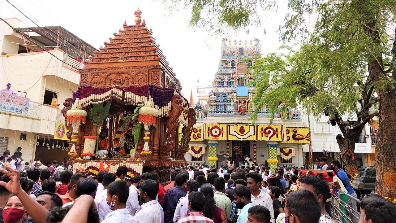 Chunchaghatta Karaga Day 9 Pooja - Sri Yellamma Devi Brahma Rathotsava ...