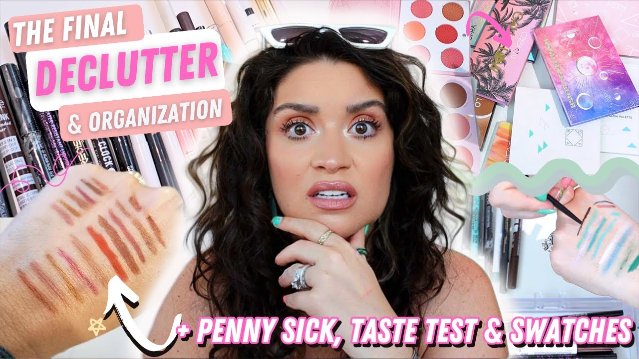 FINAL DECLUTTER, PENNY SICK & IT TASTES LIKE FISH?!? - YouTube