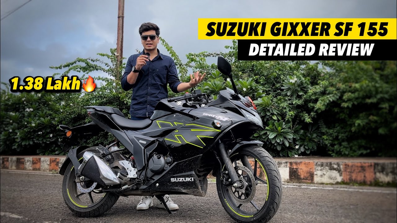 Suzuki Gixxer SF 155cc Review | Still the Best Ride Quality ? - YouTube