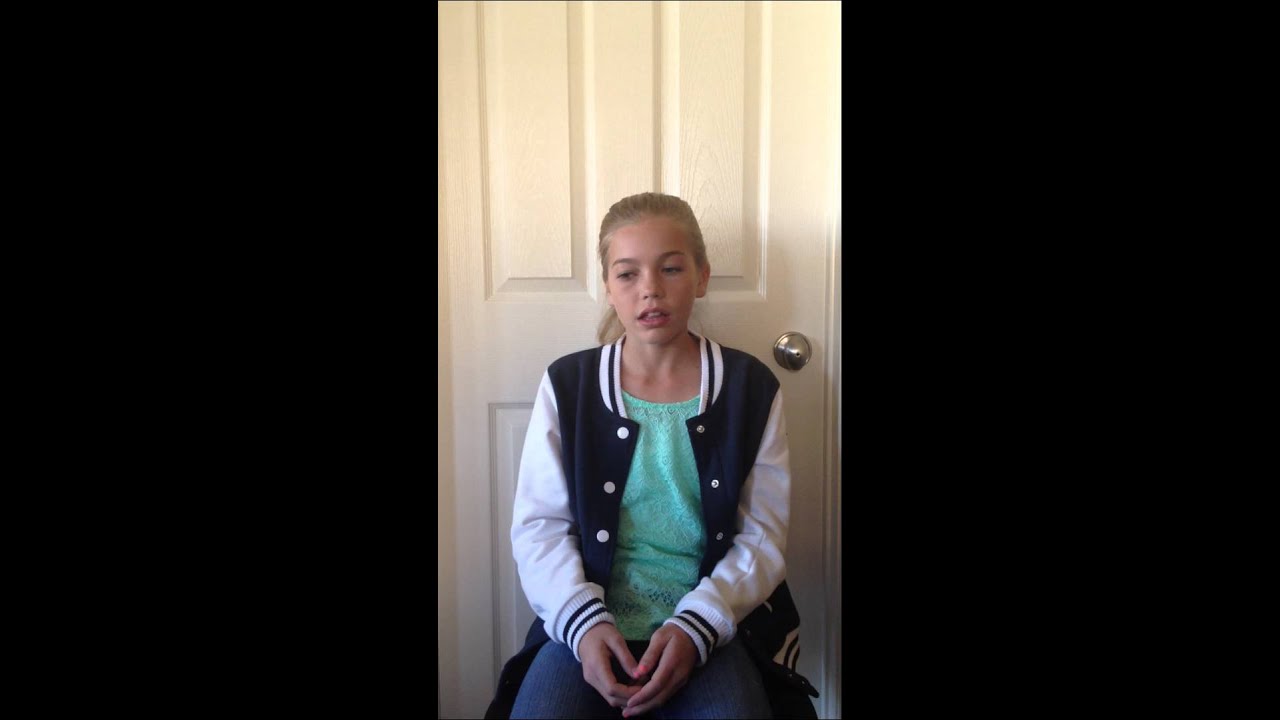 Nicolette Collier- The Great Gilly Hopkins (Scene 2) - YouTube