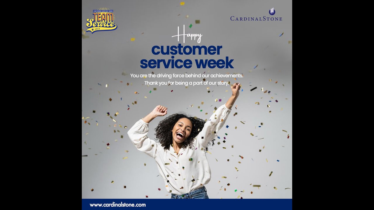 2023 Customer Service Week at CardinalStone #TeamService - YouTube