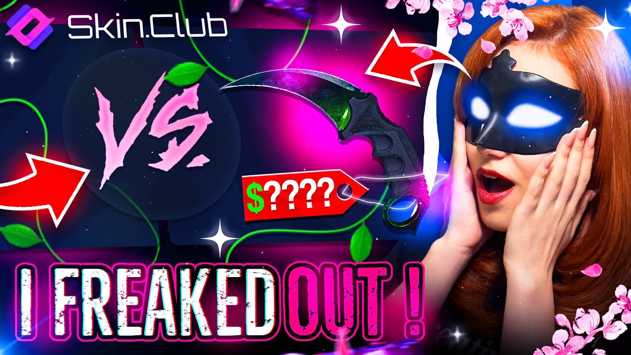 SKINCLUB AMAZING CASE BATTLE WITH KNIFE| Skin.Club | SkinClub Promo ...