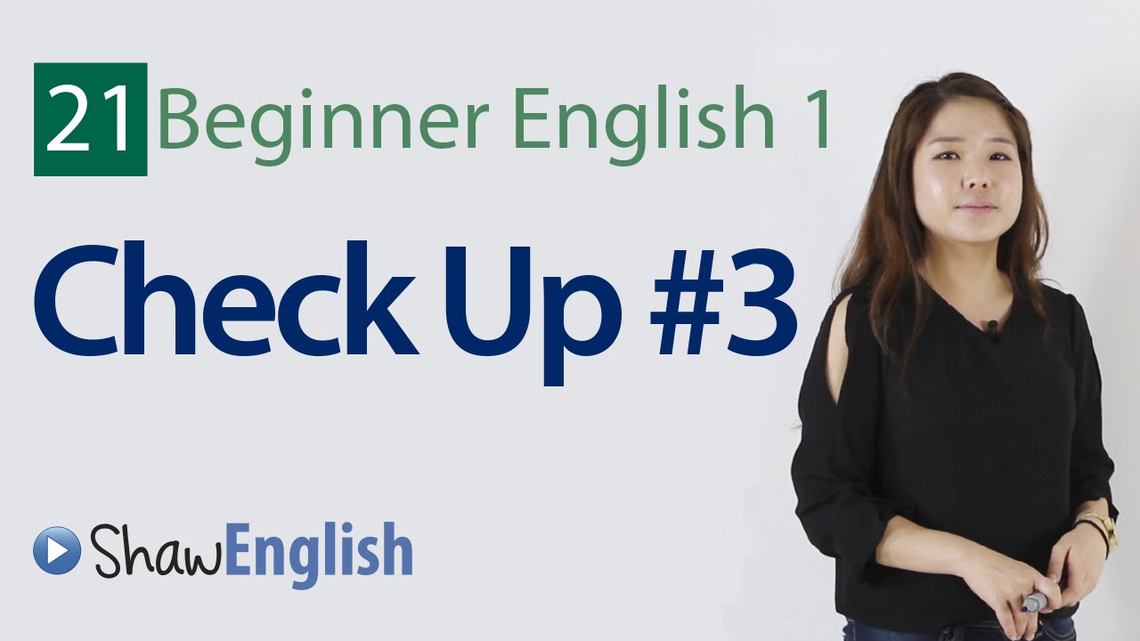 English Grammar: Grammar Check Up #3 - YouTube