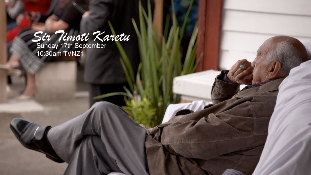 Waka Huia PROMO Sir Timoti Karetu - YouTube