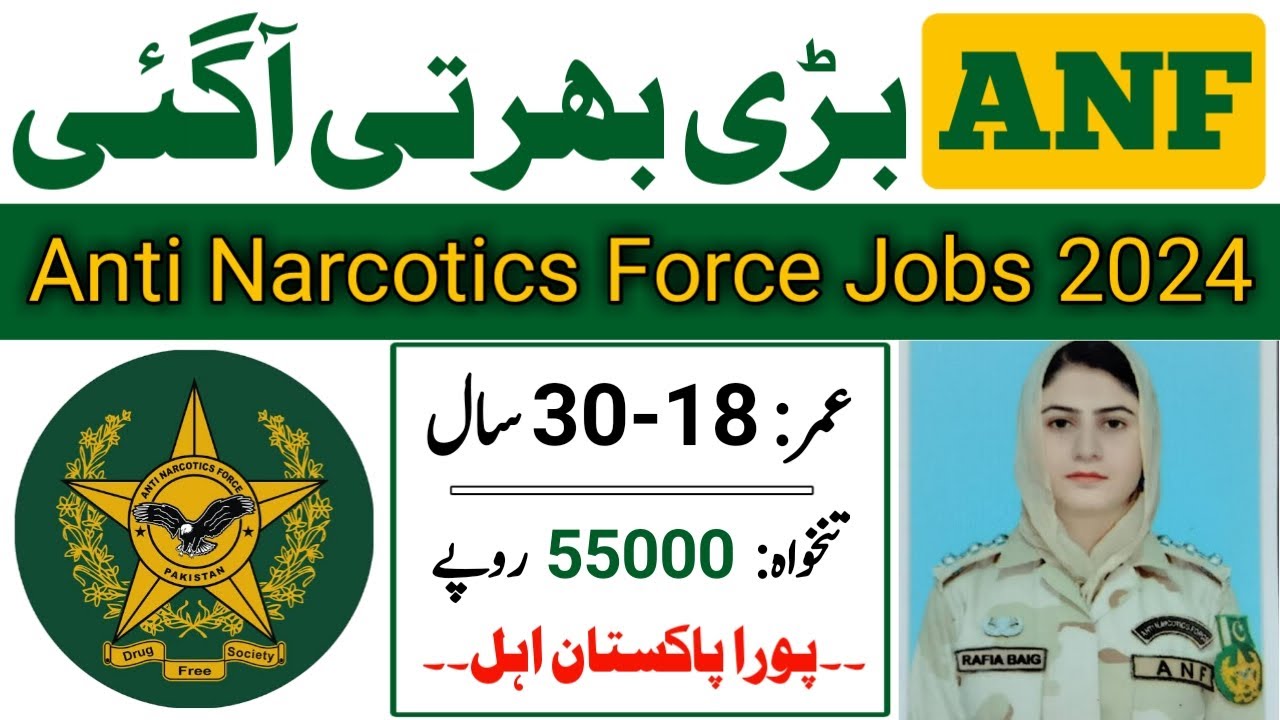 ANF Jobs 2024|New Jobs 2024 In Pakistan Today|ANF Jobs|New Jobs|Jobs in ...