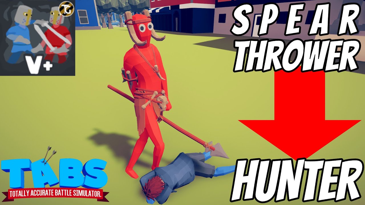 New Hunter (Spear Thrower) vs EVERY FACTION - Totally Accurate Battle ...