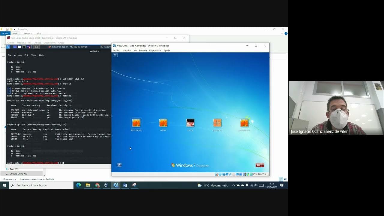 Exploiting - metasploit - persistencia - YouTube