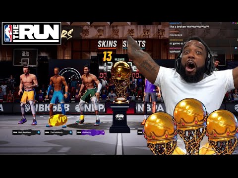 I Won The Championship In NBA The Run!