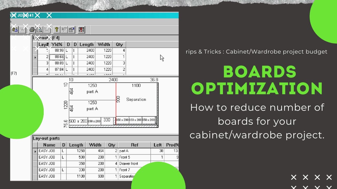 panelboards (MDFs, Particleboards and plywoods) optimisation with Ardis ...