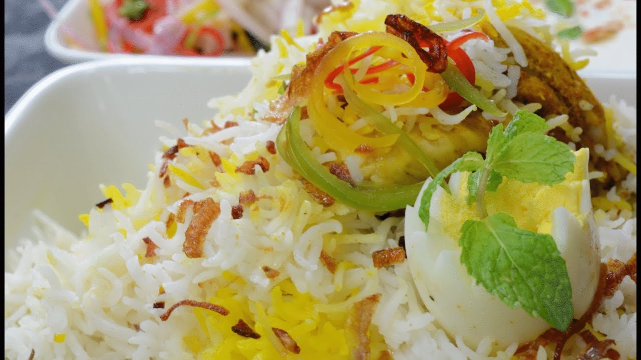 Chooza Biryani - Aromatic Basmati Rice with Spring Chicken - By VahChef ...