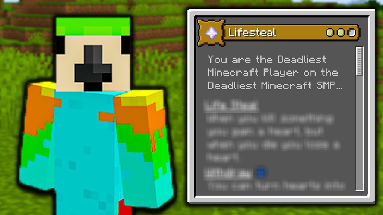 Lifesteal Origin - Minecraft Origin Mod - YouTube