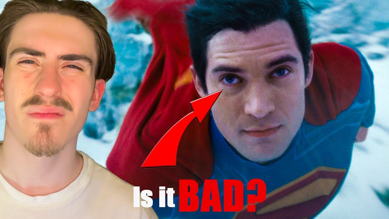 Does the SUPERMAN TEASER TRAILER really look that BAD? - YouTube