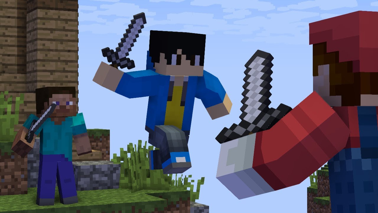 Skywars Battle (Minecraft Animation) - YouTube