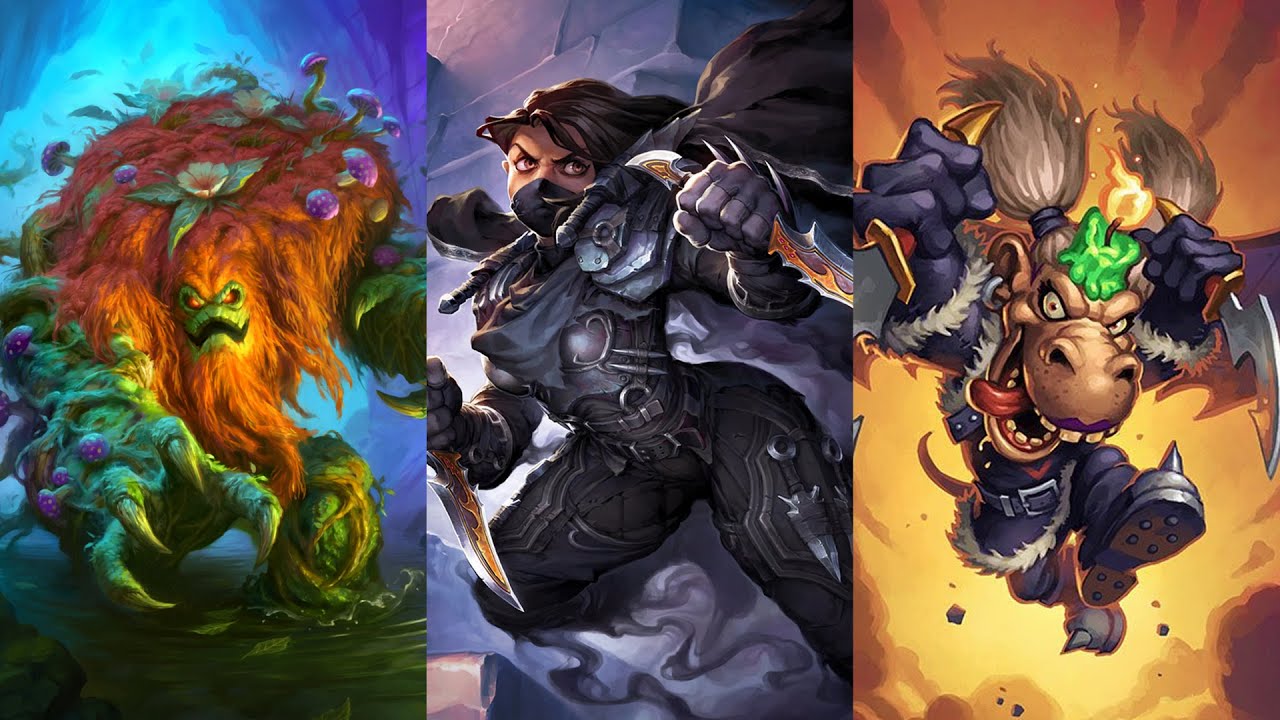 Hearthstone Ixlid, Sonya Shadowdancer, Flik Skyshiv Theme (Fangs of the ...
