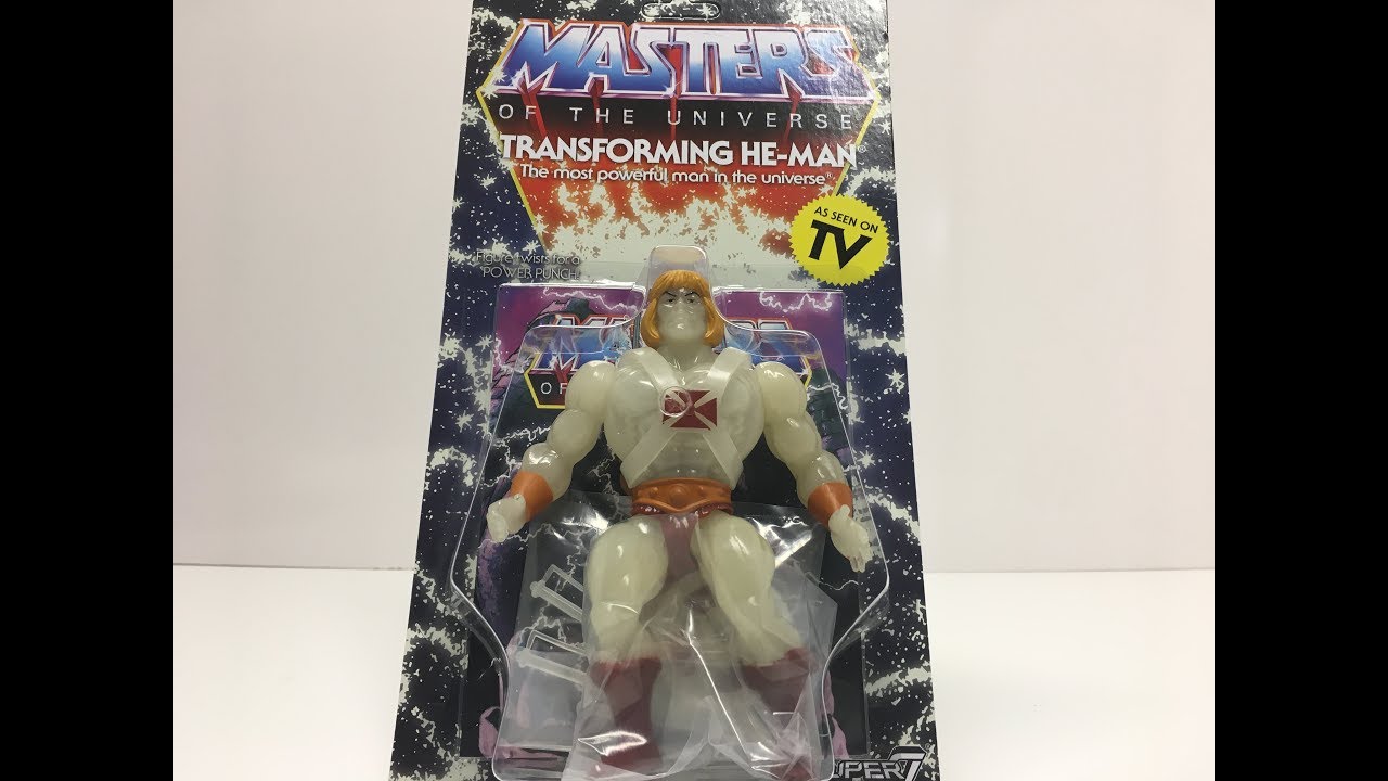 MOTU Review: Vintage Collection Transforming He-Man from Super 7 - YouTube