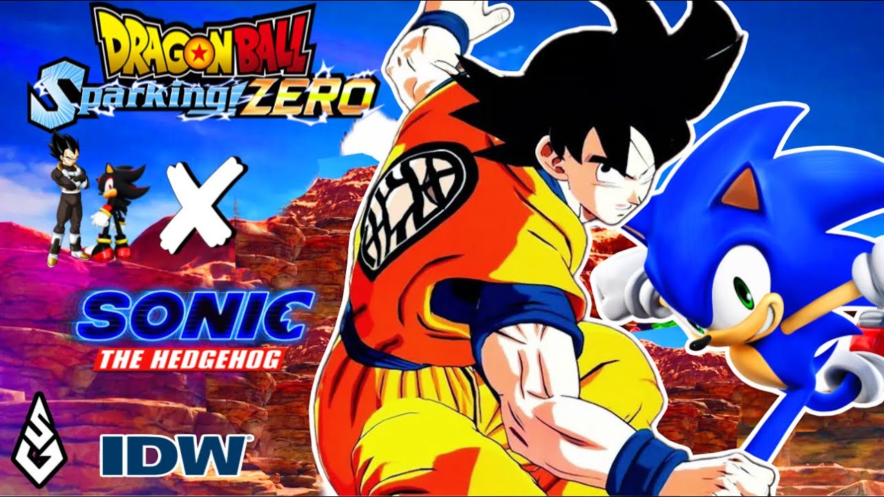 Dragon Ball Sparking Zero X Sonic The hedgehog - Shueisha X IDW - YouTube