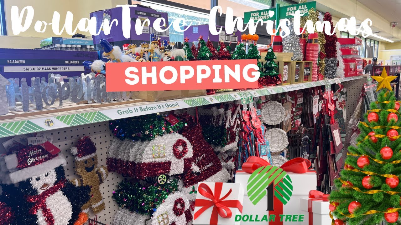 Christmas at DOLLAR TREE | CHRISTMAS DECOR AND THINGS IN DOLLAR TREE ...