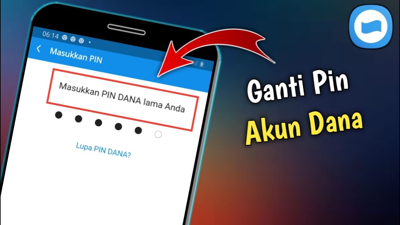 Cara Mengganti Pin Dana - YouTube