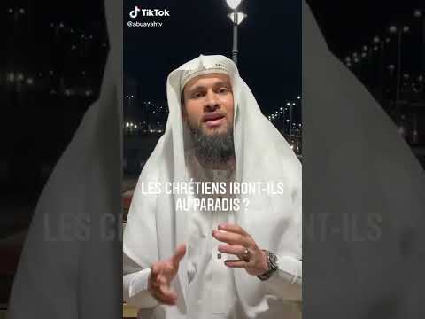 Les chrétiens iront-ils au paradis? #islam #shorts