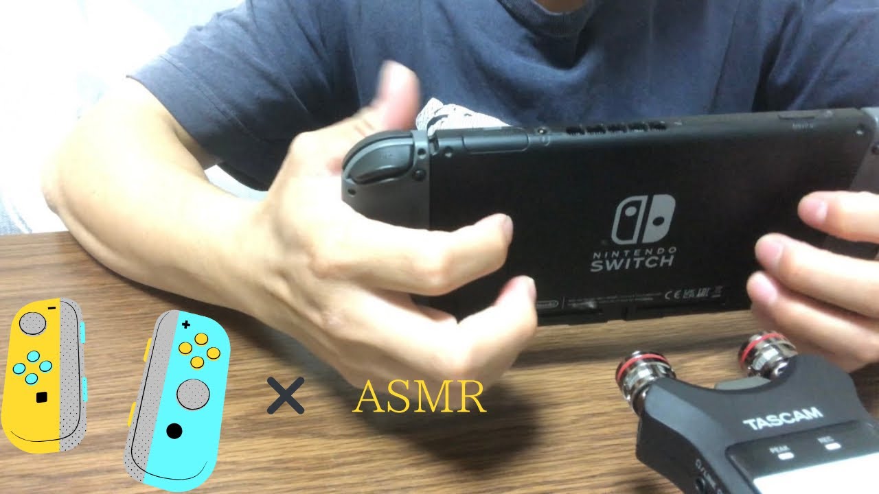 Swichから出る音で ASMR #asmr #switch - YouTube