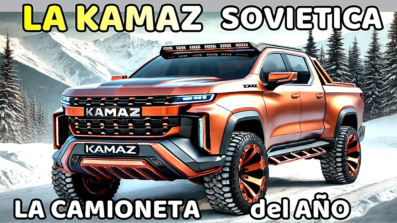 RUSIA sorprende al MUNDO !! CON su NUEVA PICK UP KAMAZ 4 x 4 - YouTube