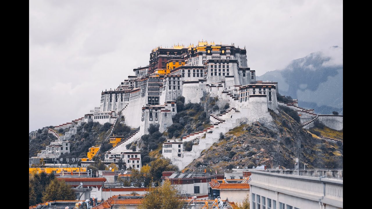 The Potala Palace and temples in Tibet(4K) - YouTube