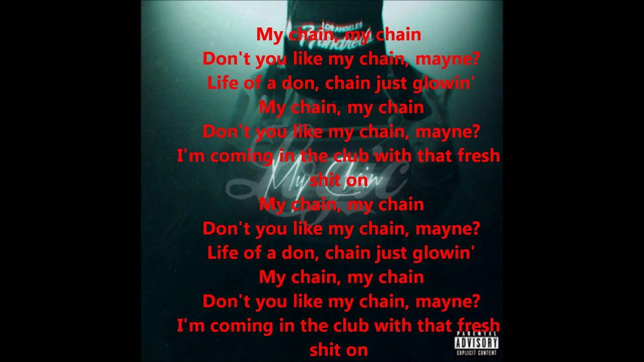 Logic - My Chain (Prod. by 6ix) Lyrics - YouTube