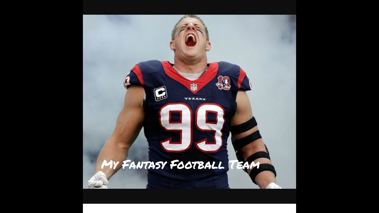 My Fantasy Football Team - YouTube