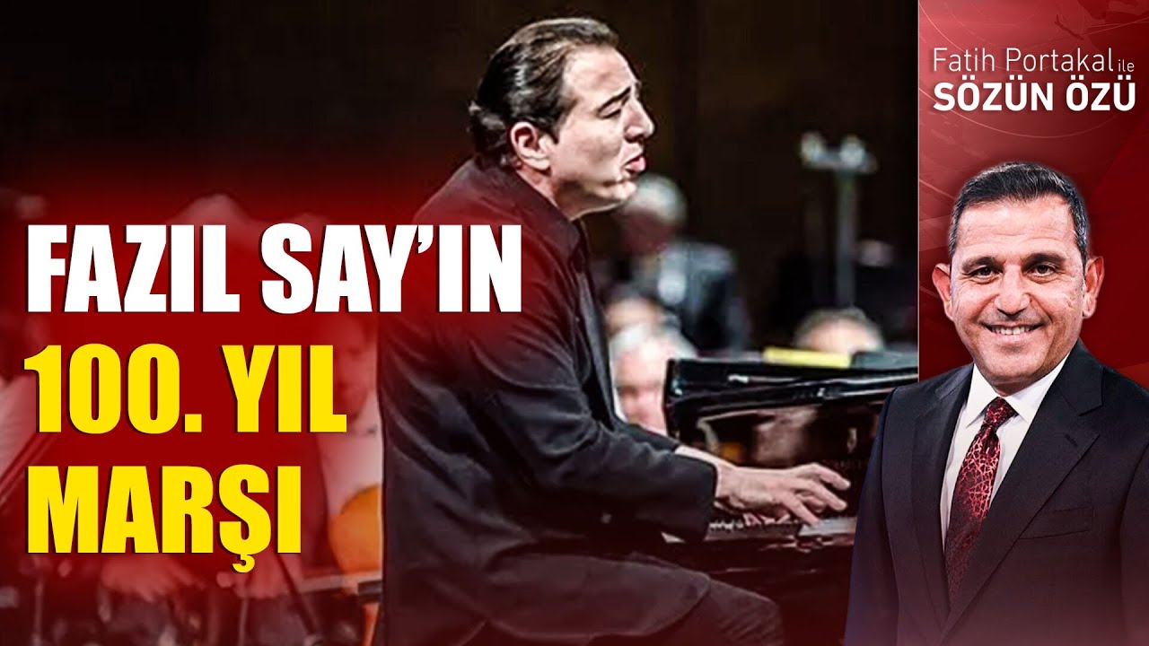 Fazıl Say'ın Bestelediği 100. Yıl Marşını İzleyicilerle Birlikte ...
