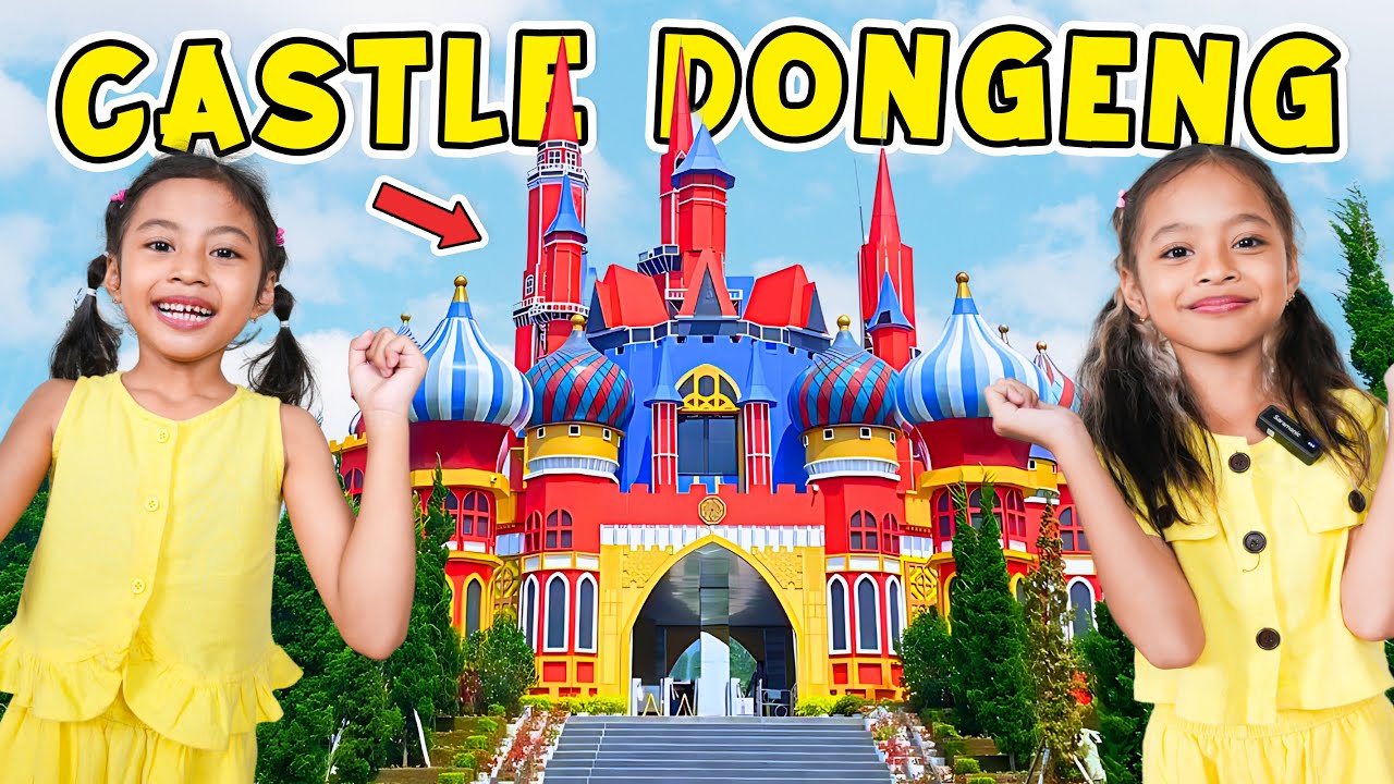 ALUNA DAN AMANDA MENEMUKAN ISTANA DONGENG DI DUNIA NYATA!! WOW TERNYATA ...