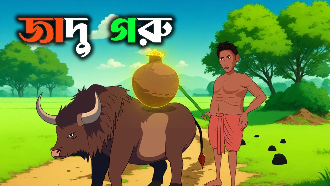 জাদু গরু | Jadu Goru | jadu cartoon | New Bengali Cartoon | S Toon ...