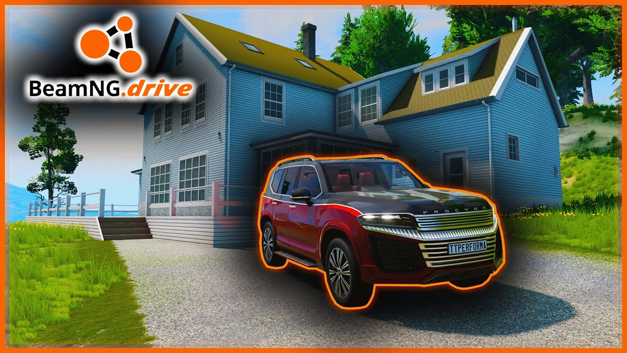 BeamNG.drive - Yellow Island + Procyon Centauri - YouTube
