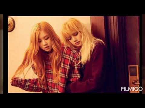 Rose & Lisa  (dünya tek biz ikimiz ) (açıklama )💖💖❤❤💜💜