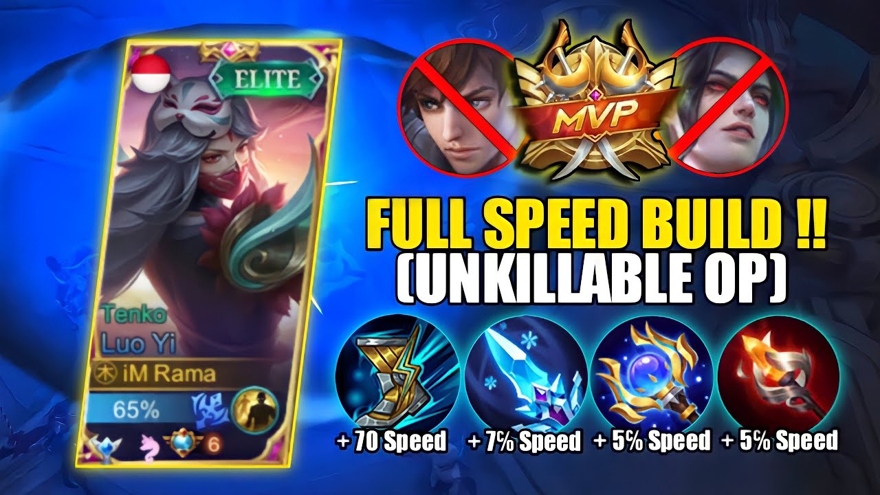 Global Luo Yi Full Speed Build!! This Build Is (Unbelieveble Unkillable ...