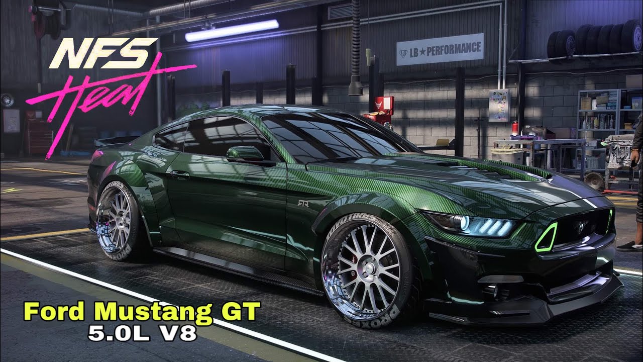 Ford Mustang GT 5.0 V8 (RTR) - Need for speed Heat (Game Play) - YouTube