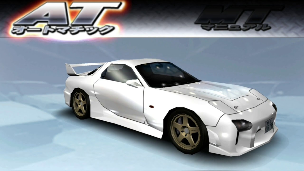 Initial D Street Stage (PSP) Game Play - YouTube