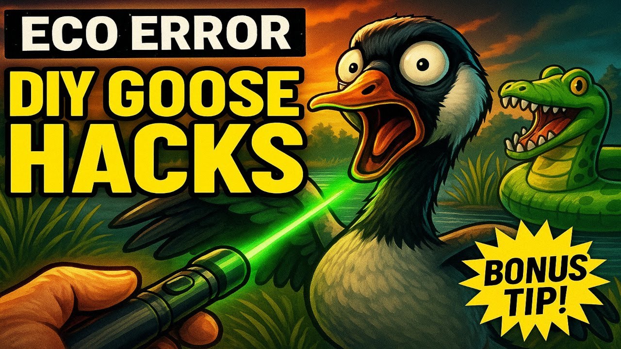 DIY Goose Hacks: 5 Ways to Keep Canada Geese (Cobra Chickens) Off Your ...