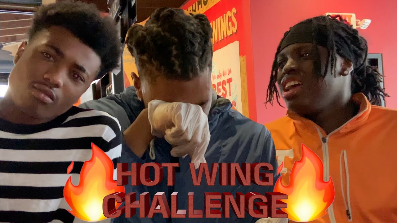 Hot Wing Challenge Dont try this (GONE WRONG!!!) - YouTube