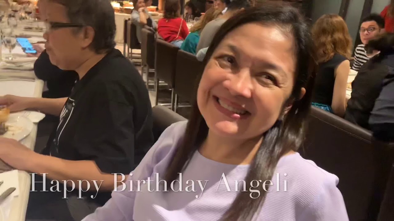 Happy Birthday Angeli Valenciano! - YouTube
