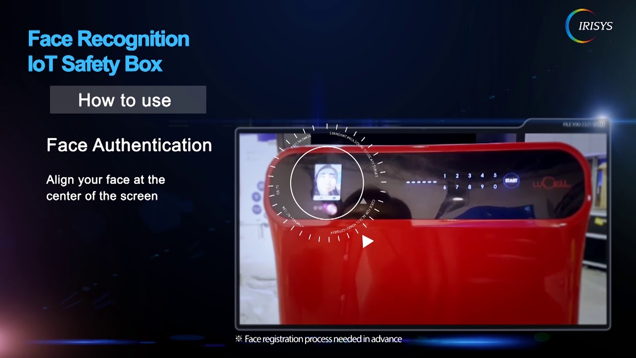 IRISYS_ Face Recognition Safety Box - YouTube