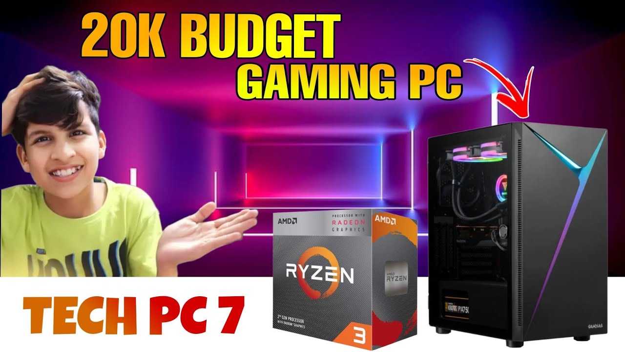 20k best budget gaming pc build cheapest editing pc build - YouTube