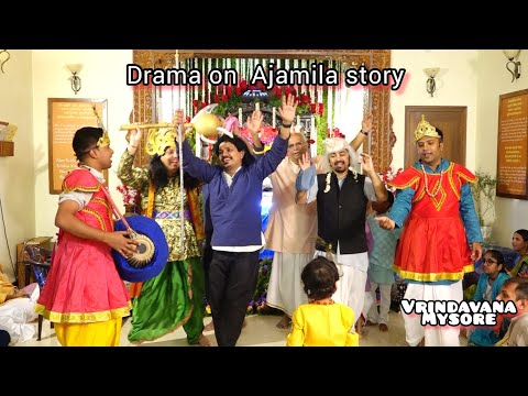 Drama | Ajamila Story | Janmastami Cultural program 2022 | Mysore ...