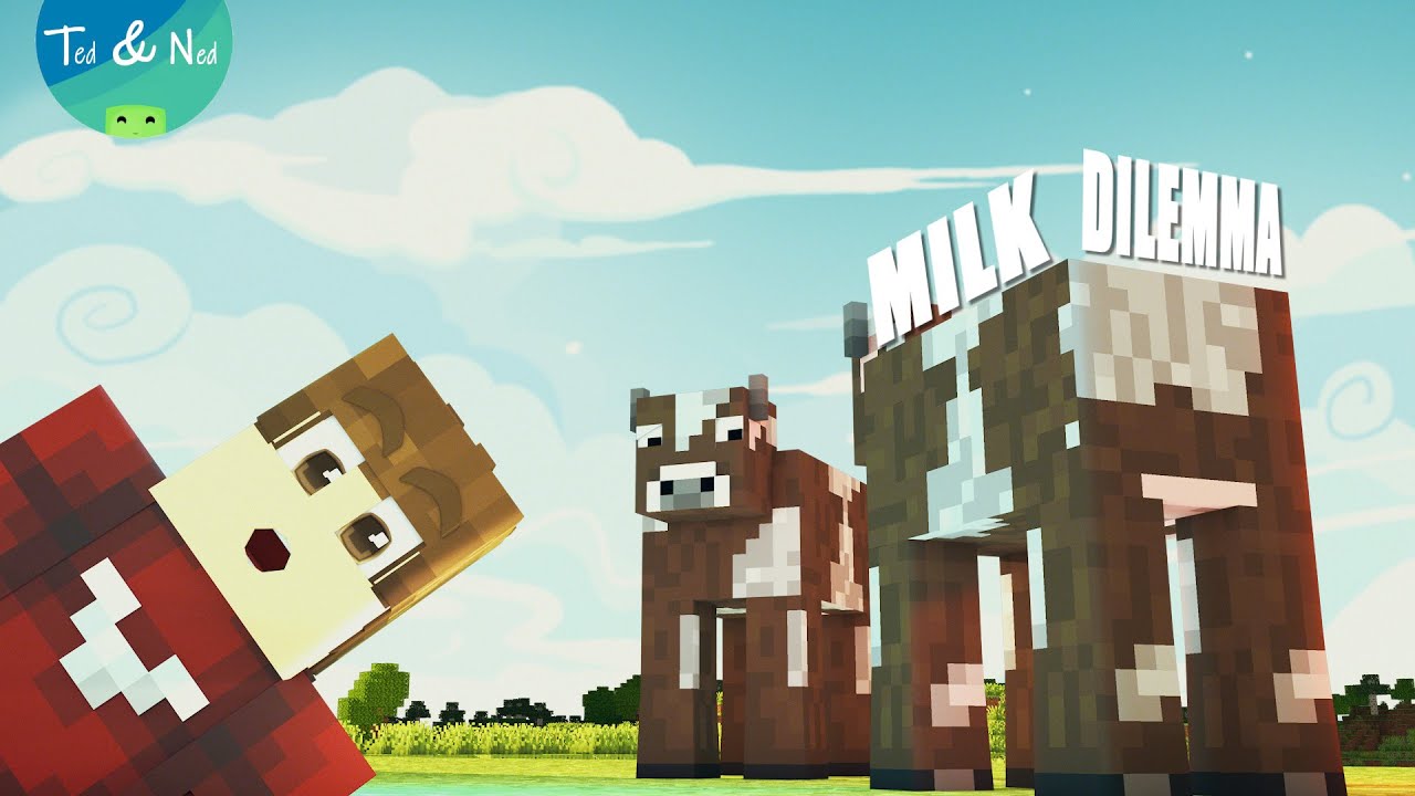Minecraft cows all have milk?! ( Minecraft animation ) - YouTube