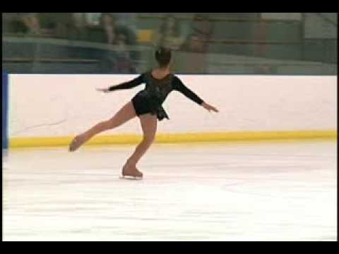 Victoria's 1st Ice Skating Competition - Phantom of the Opera - YouTube