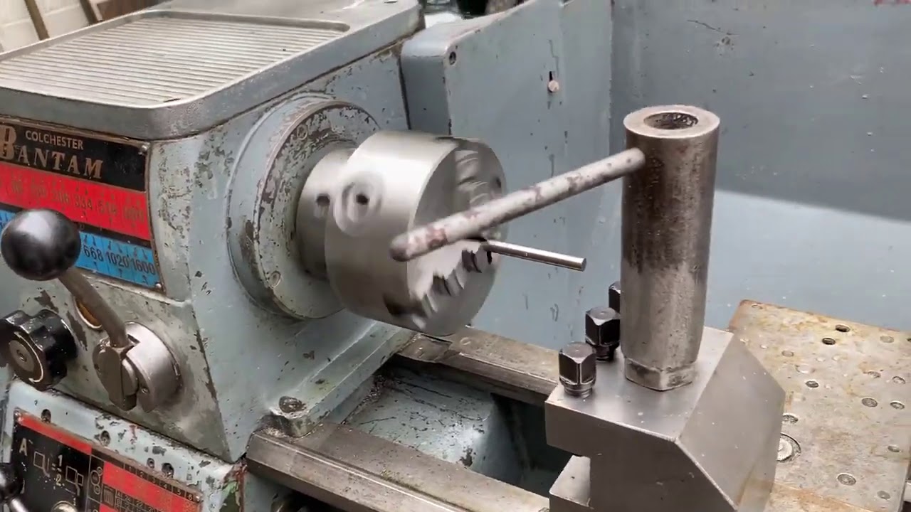 Colchester Bantam 1600 lathe - YouTube