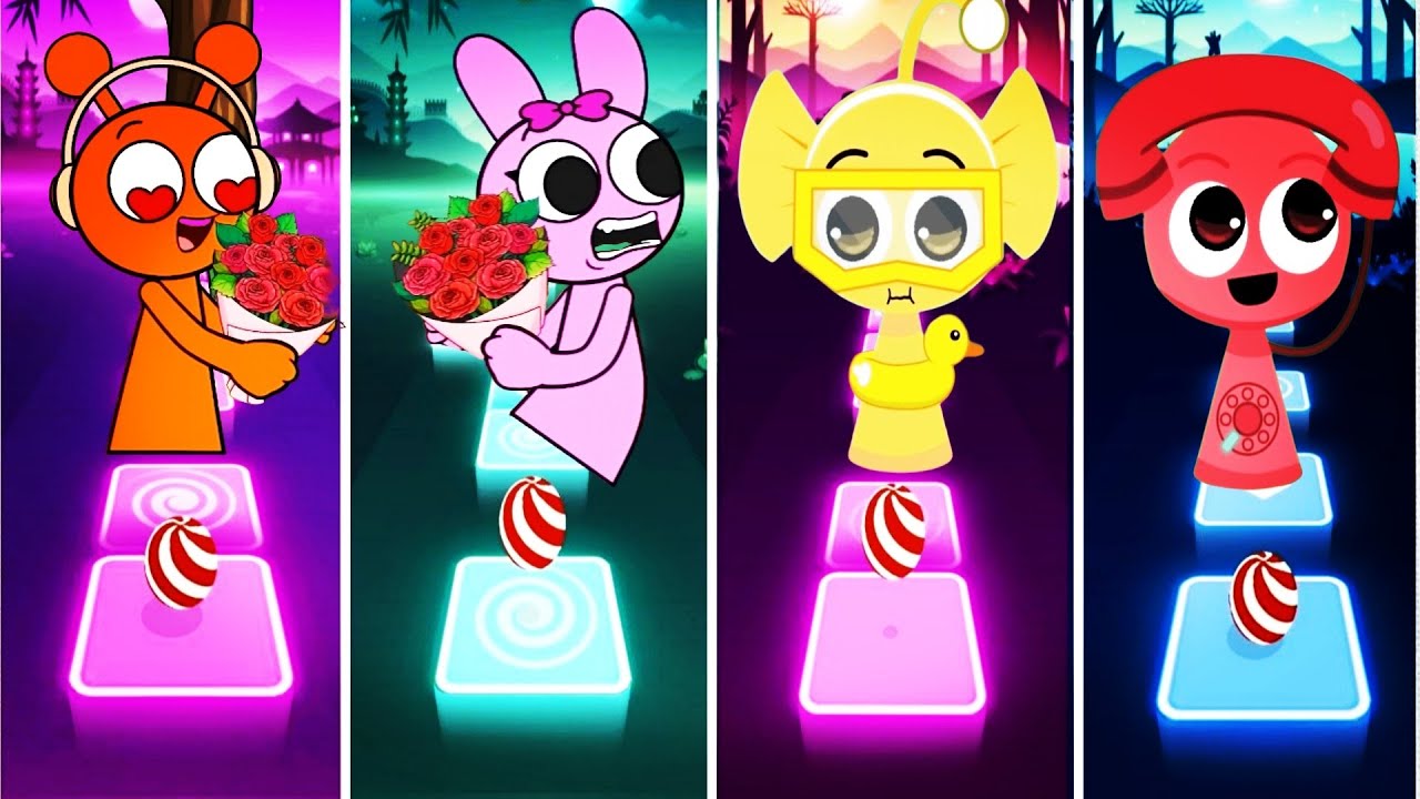 ♥️Incredibox Sprunki (GameToons) - Gummy Bear Song - YouTube